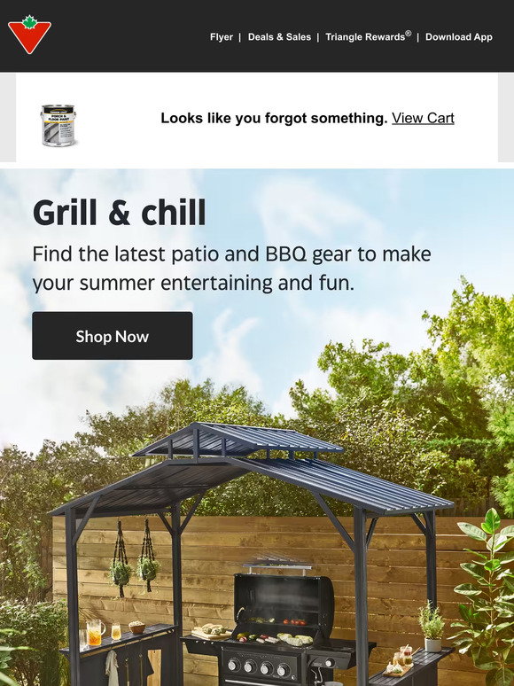 Canadian Tire: Refresh your outdoor space with BBQ & patio essentials ...