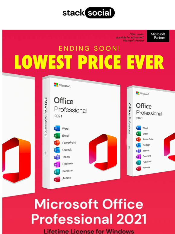 StackSocial: ⚡ Get Microsoft Office @ $50 NOW ⚡ | Milled