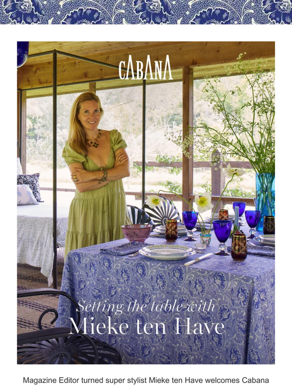 Cabana Magazine: All American Summer Styling from Mieke ten Have | Milled