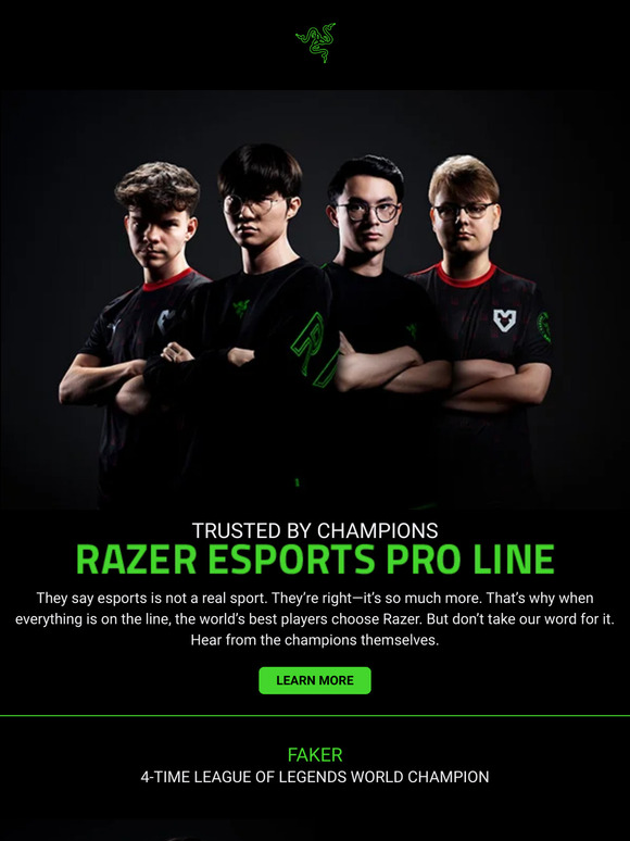 Razer: 🐍See why the world's best players choose Razer | Milled