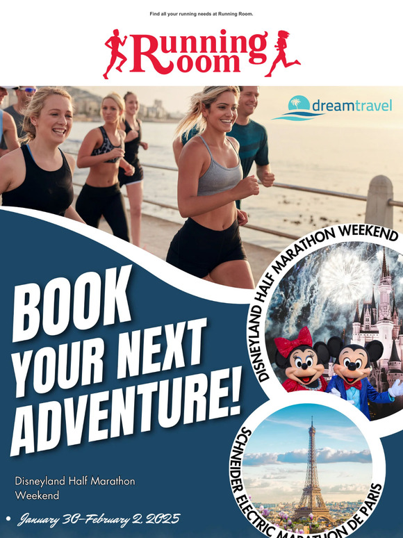 Running Room: Run the 2025 Paris Marathon and Disneyland with Dream ...