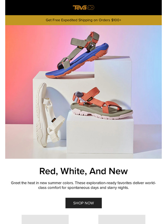 Teva: Get it in time for the 4th of July | Milled