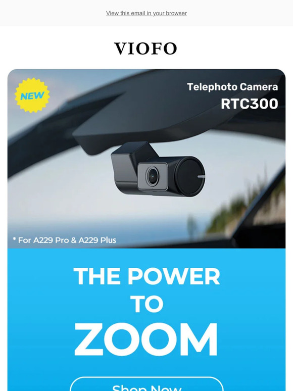 Viofo: Introducing VIOFO First 2K Telephoto Camera RTC300! | Milled