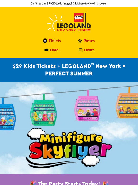 Legoland: The Minifigure Skyflyer is Officially Open - Come Visit! 🥳 ...