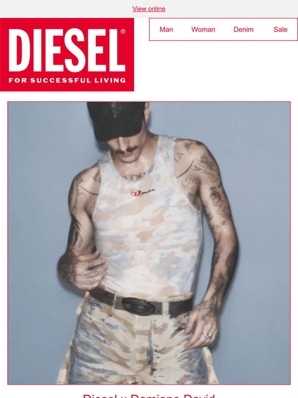 Diesel: Diesel First Global Male Ambassador | Milled