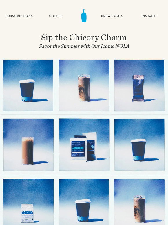 Blue Bottle Coffee: Introducing NOLA Summer | Milled