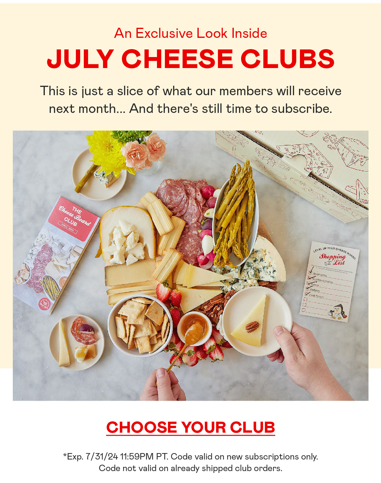 Murray's Cheese: A Sneak Peek Inside July Cheese Clubs | Milled