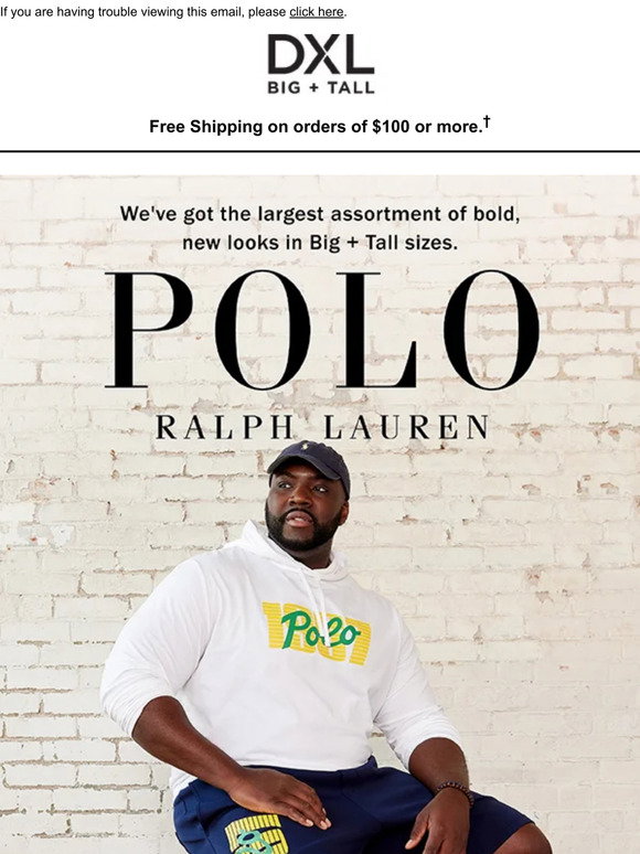 DXL: Polo Ralph Lauren's Bold New Looks Have Arrived! | Milled