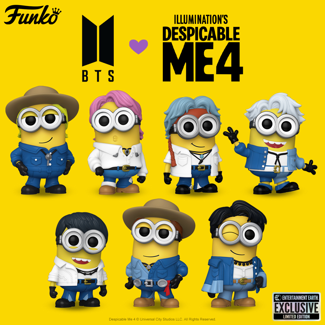 Entertainment Earth: NEW EXCLUSIVE BTS x Minions limited edition, plus ...
