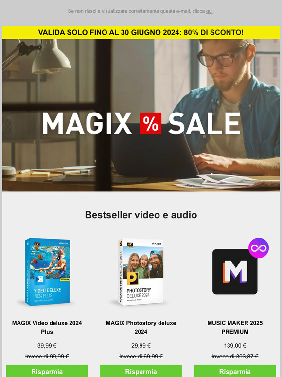 MAGIX: Libertà creativa per i tuoi progetti audio e video - con i ...