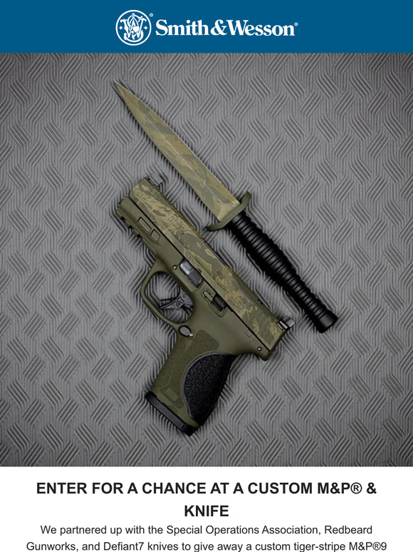 Smith & Wesson: CUSTOM M&P & KNIFE GIVEAWAY | Milled