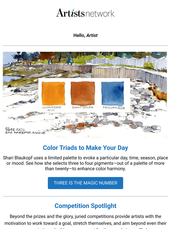 Artists Network: Three Is the Magic Number | Milled