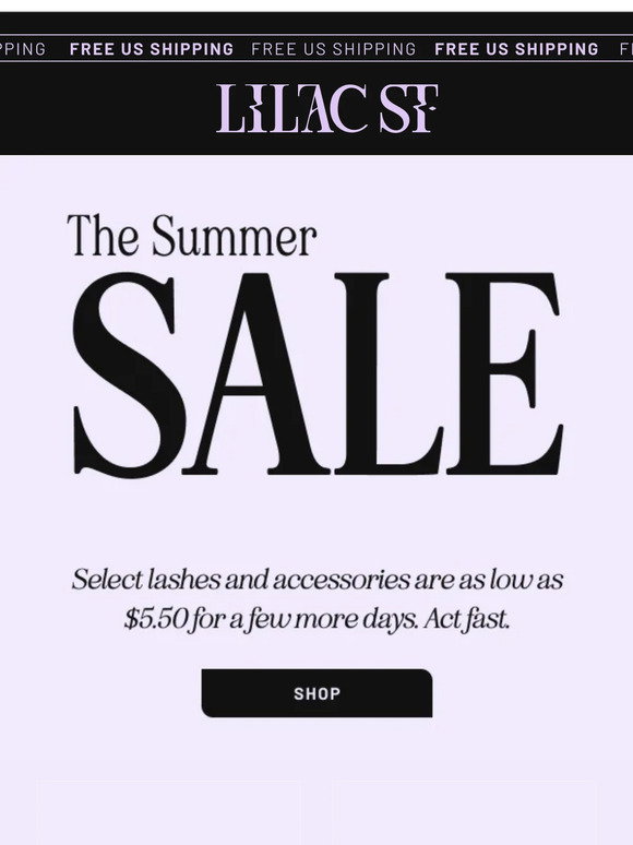 Lilac St.: Lashes & Accessories as low as $5.50 | Milled