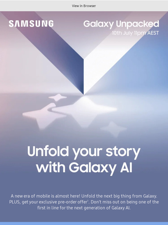 Samsung: Your official invite is here | Milled
