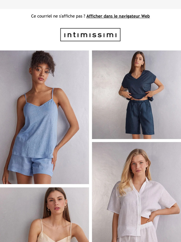 Intimissimi: Nos incontournables en lin | Milled