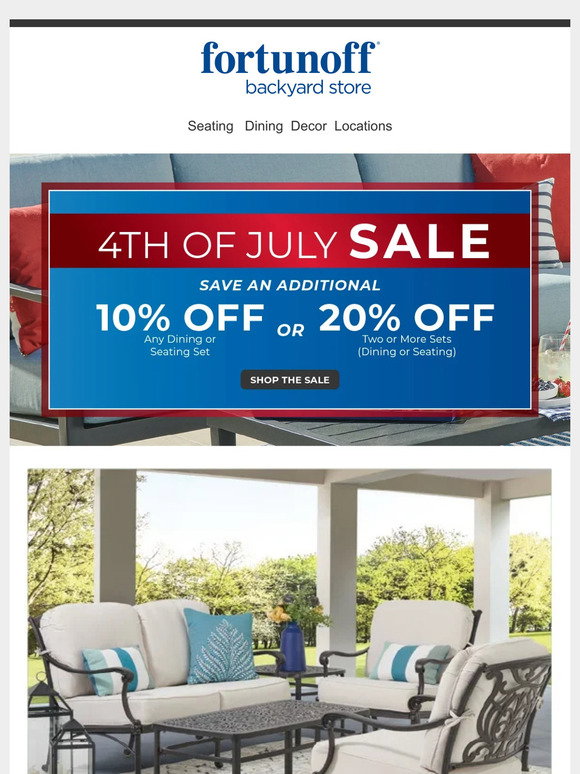 Fortunoff Backyard Store: Get your backyard ready for a spectacular ...