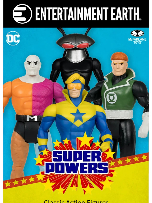 Entertainment Earth: Classic Action Figures 🦸‍♂️ Iconic Packaging | Milled