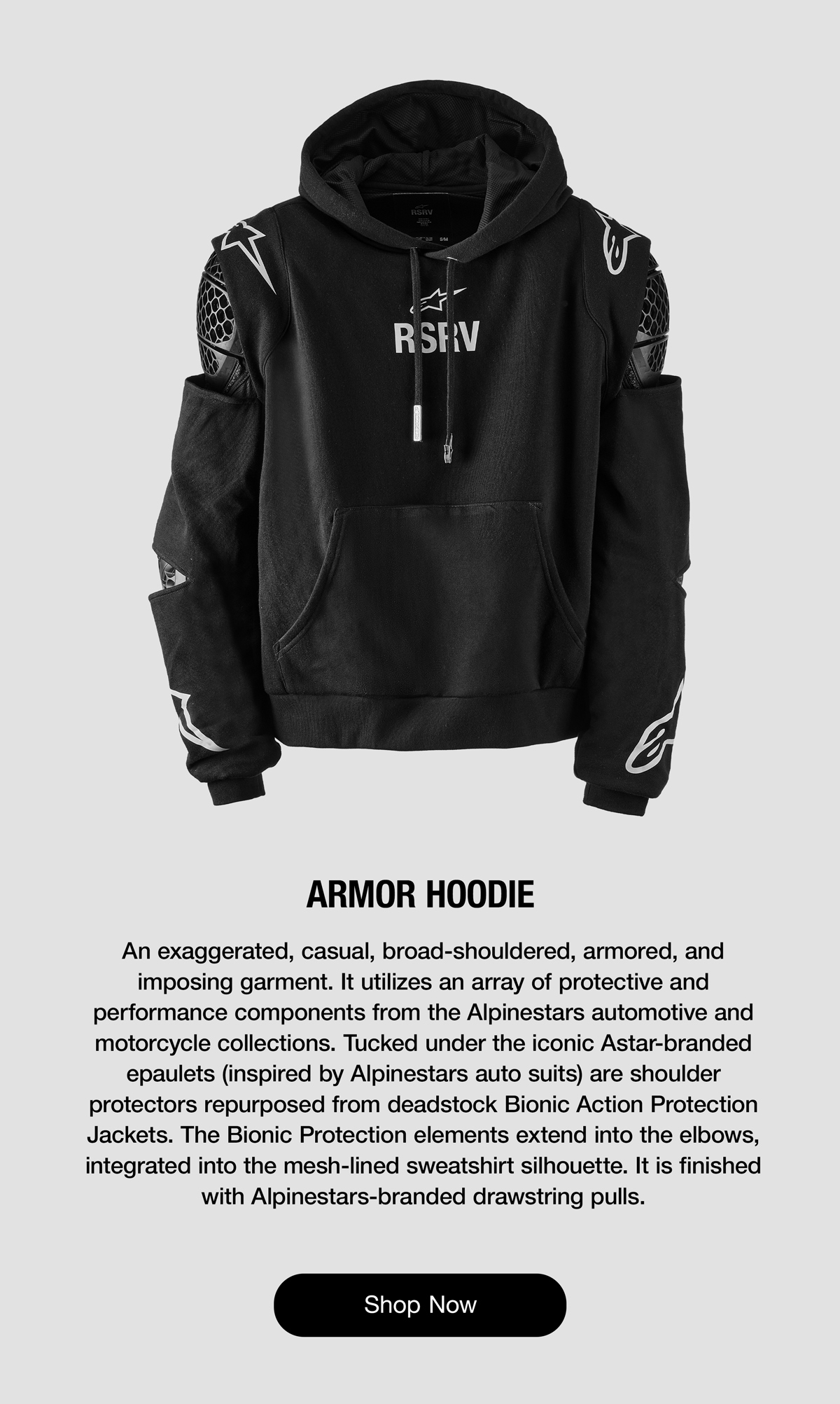 Alpinestars: Alpinestars RSRV Capsule is now RESTOCKED | Milled