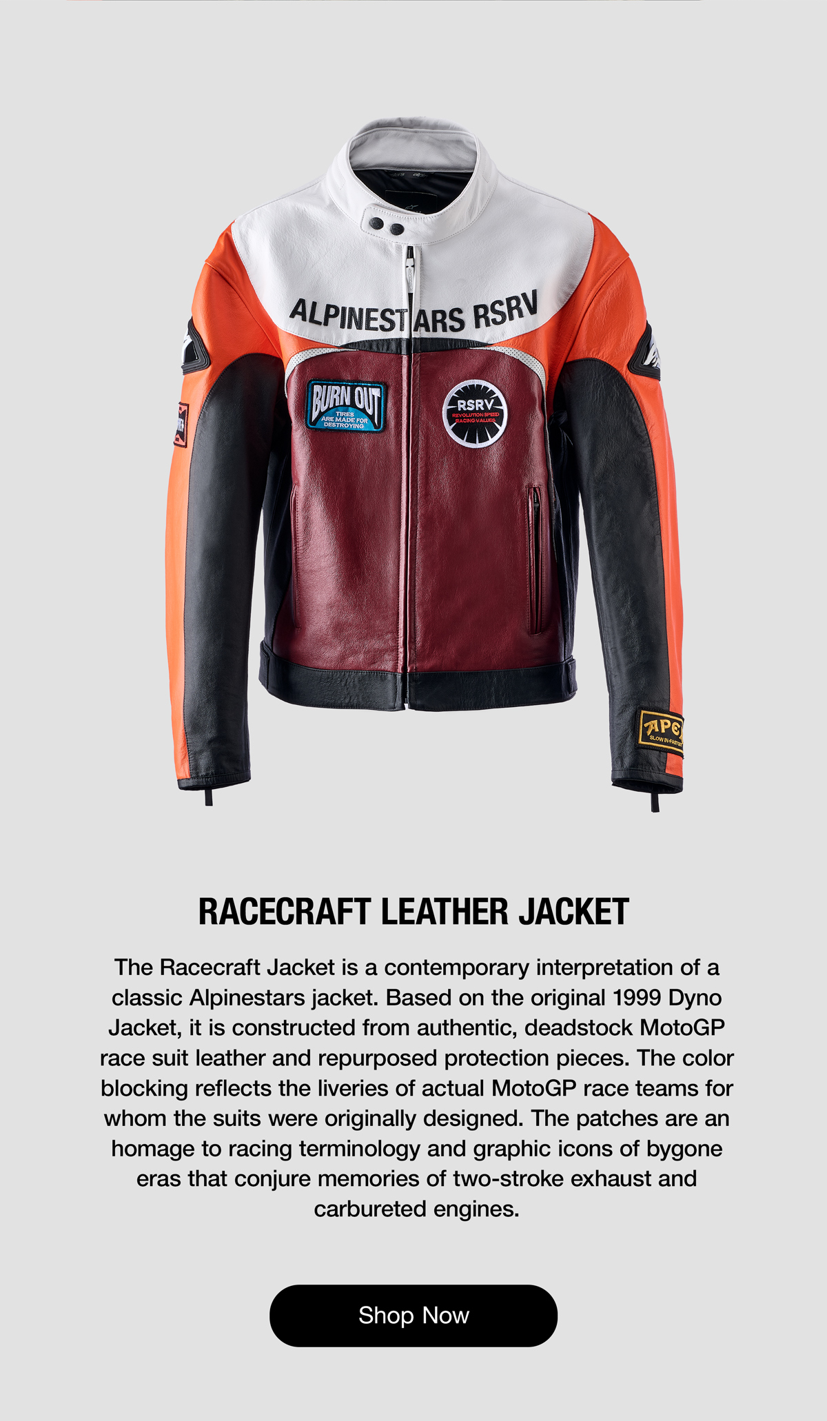 Alpinestars: Alpinestars RSRV Capsule is now RESTOCKED | Milled