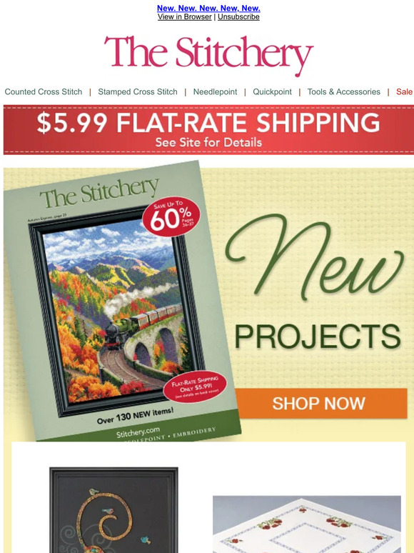 The Stitchery: Happy New Catalog Day ~ New Projects for Summer! | Milled