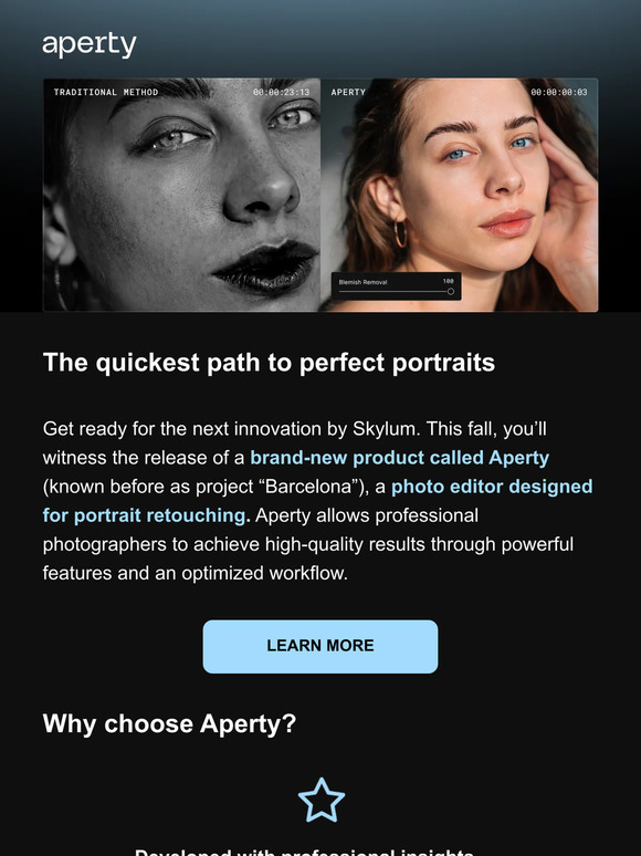Luminar: Introducing Aperty — your next-level portrait editor | Milled