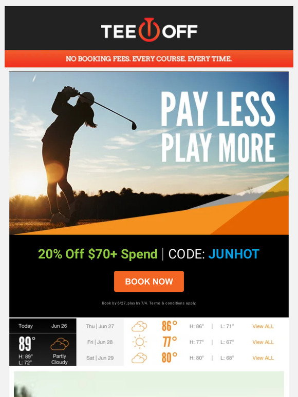 TeeOff: Take the day off and play; you deserve it! | Milled