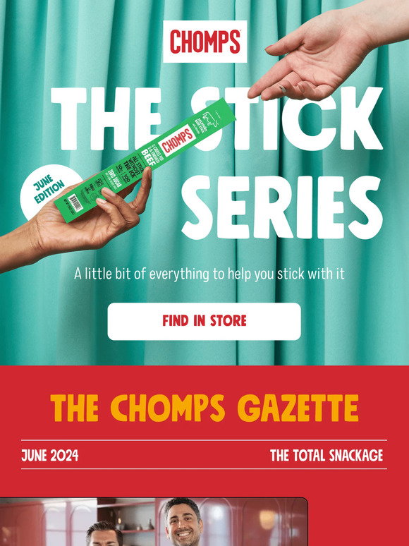 Chomps: June Stick Series is HERE | Milled