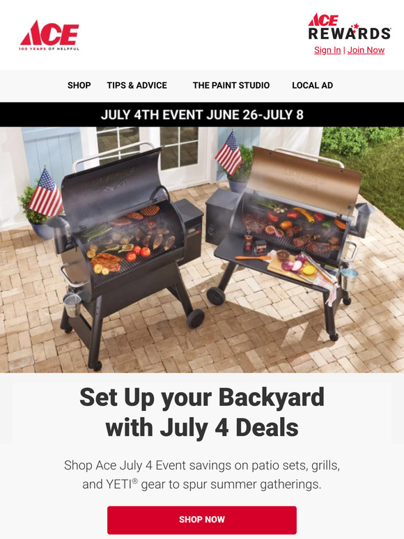 Ace Hardware Email Newsletters: Shop Sales, Discounts, and Coupon Codes