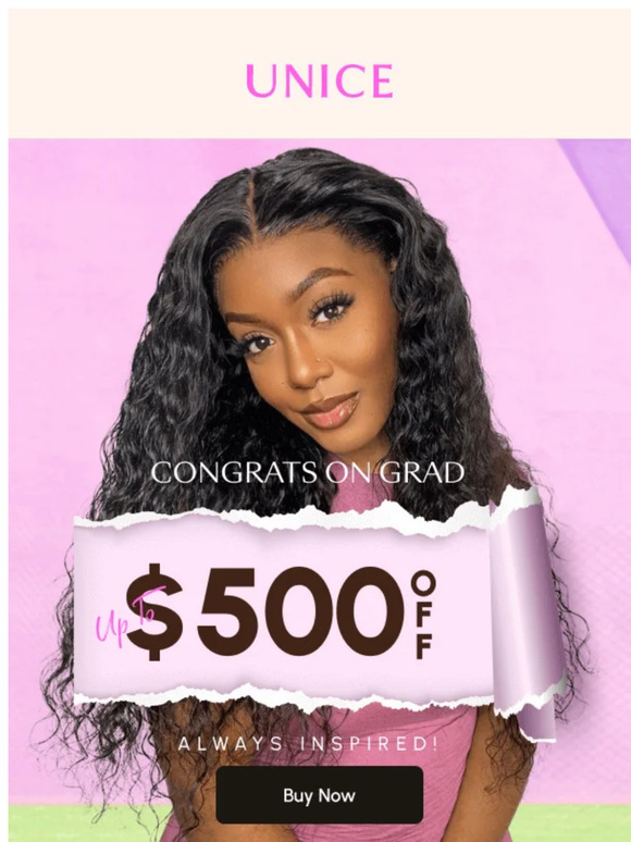 Unice: Elevate Your Experience: $500 Savings, Just for You | Milled