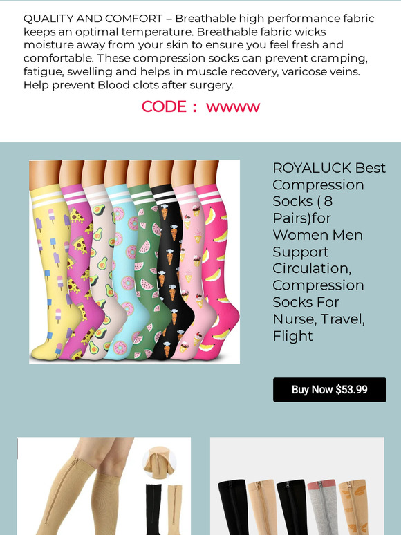 Best Compression Socks: Doctors recommend using compression socks to ...