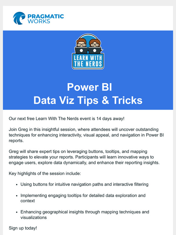 Pragmatic Works: Learn Power BI Data Viz Tips & Tricks For Free | Milled