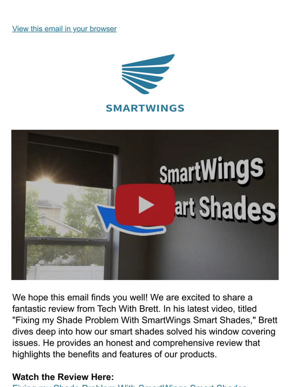 SmartWings: Discover How Tech With Brett Solved His Shade Problem with ...