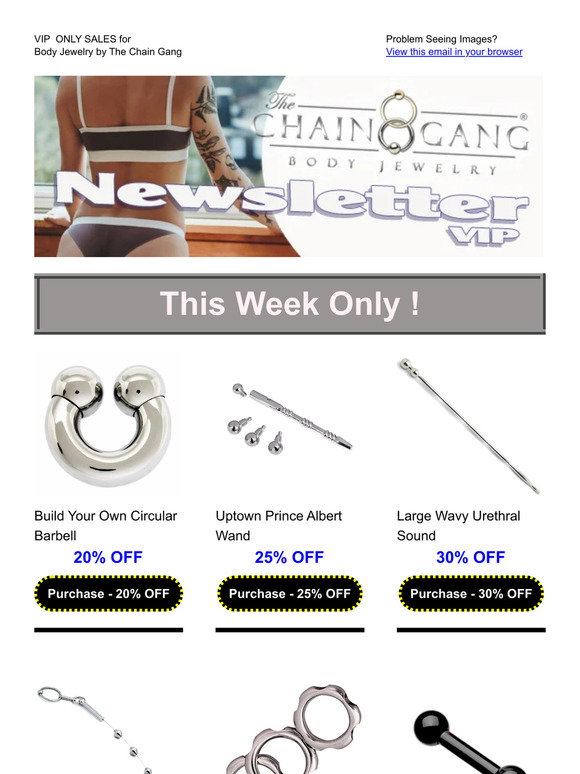 The Chain Gang: Ball Stretchers, Penis Plugs Oh My ! | Milled