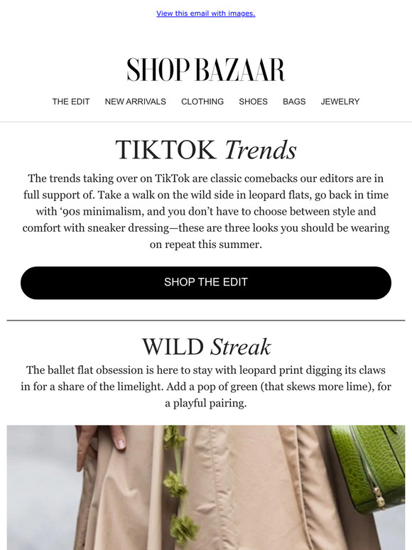 Harper's Bazaar: The Best TikTok Trends Are Actually Just Classic ...