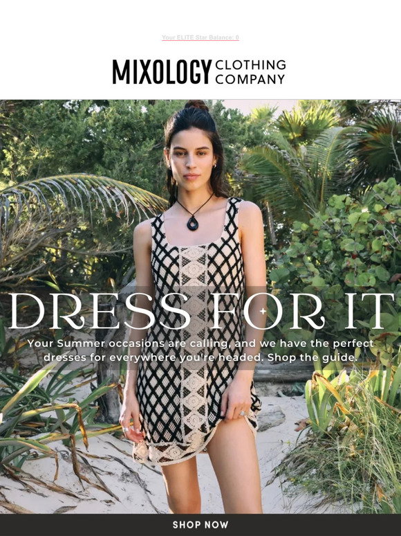 Mixology Clothing: Your Guide To All Things Dresses | Milled