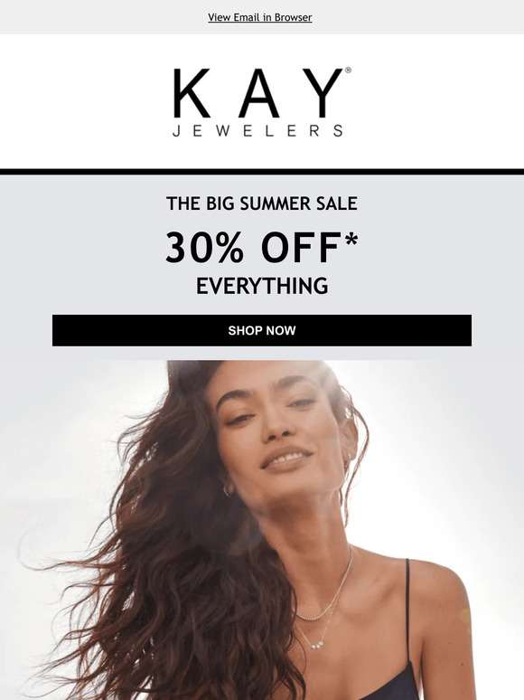 Kay Jewelers: THE BIG SUMMER SALE is HERE! | Milled