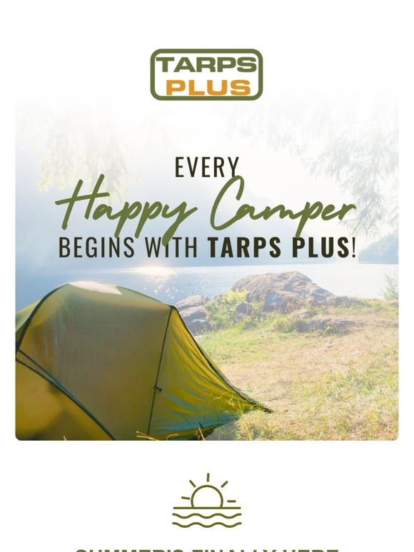 Tarps Plus: The Happy Camper Checklist | Milled