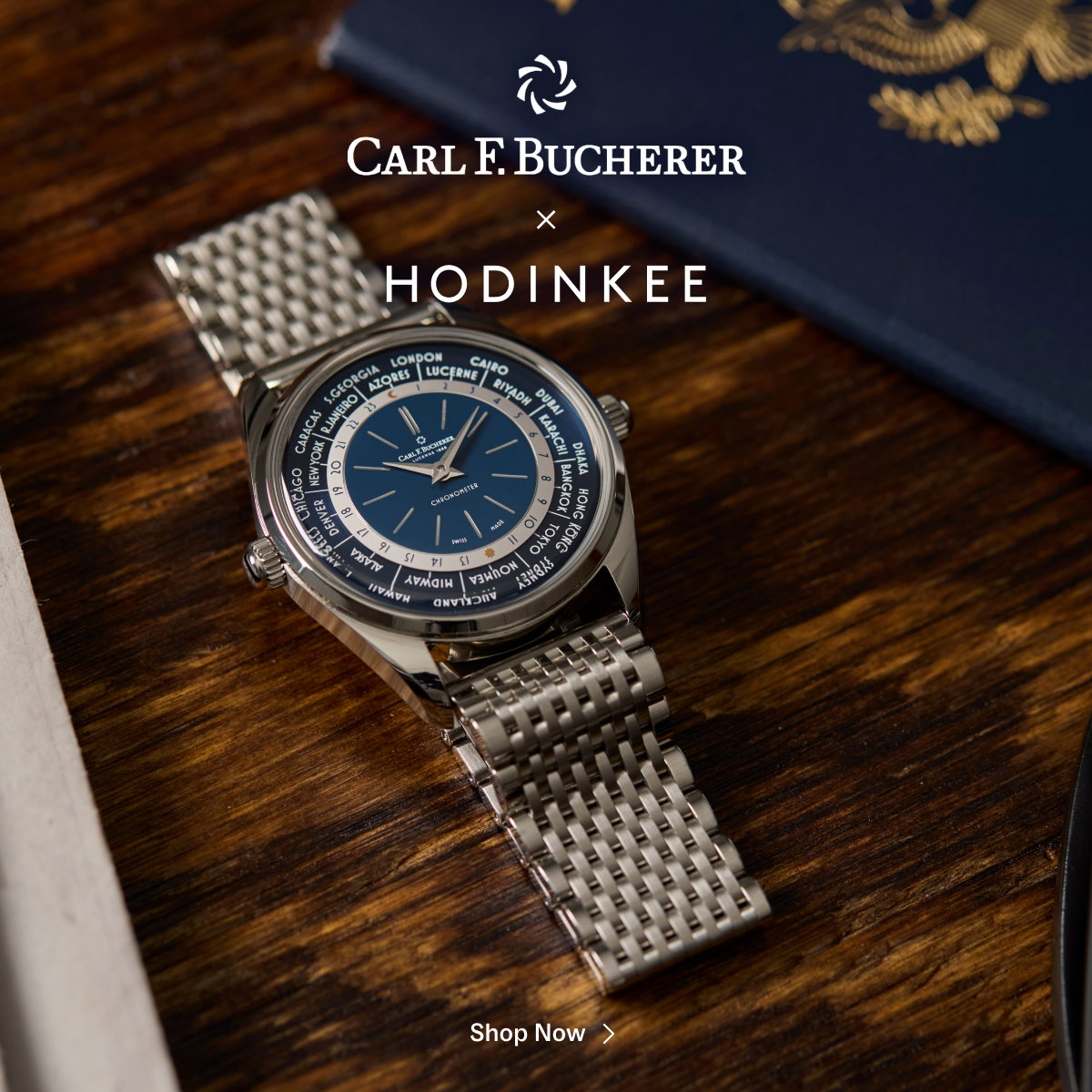 Hodinkee: The Carl F. Bucherer Heritage Worldtimer Limited Edition For ...