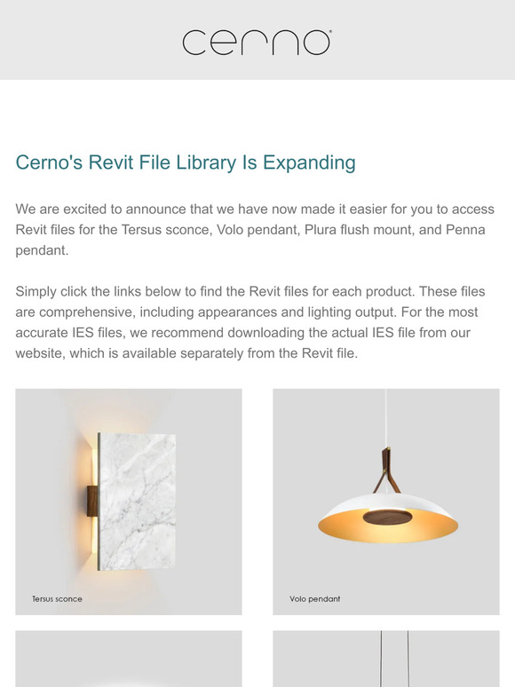 Cerno: Revit Files Now Available on Cernogroup.com | Milled