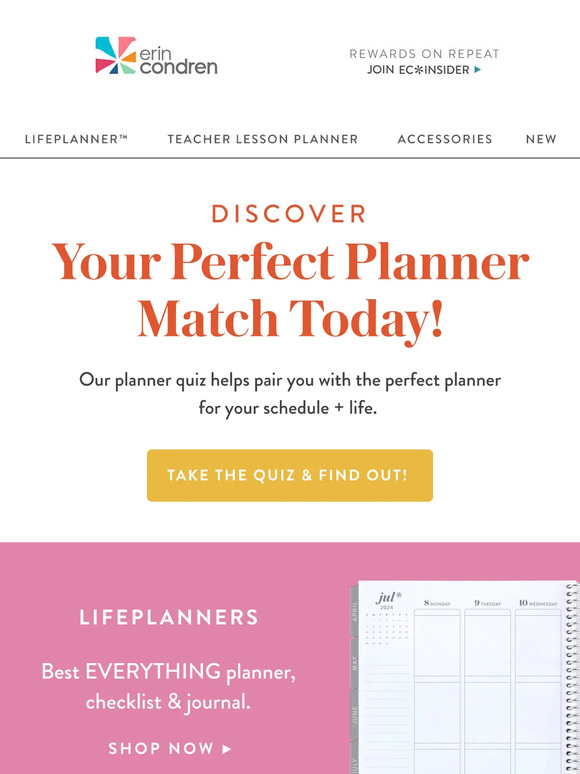 Erin Condren: Which planner is right for you? | Milled
