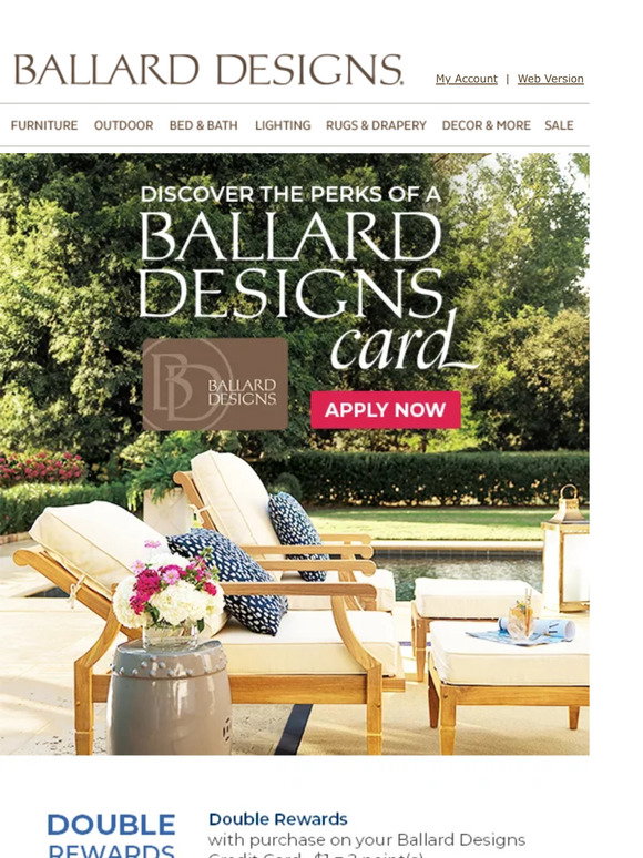 Ballard Designs Credit Card