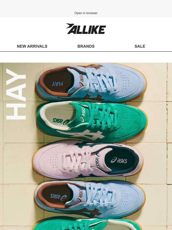 Allike: Asics x HAY Skyhand OG | adidas-Special: Samba & Campus 00s for ...