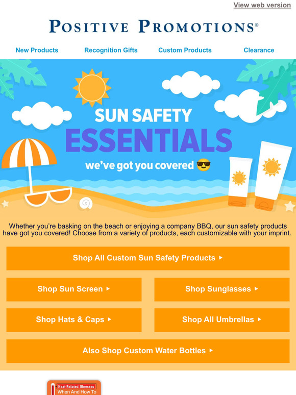 Positive Promotions: Custom Sun Safety Essentials - We've Got you ...