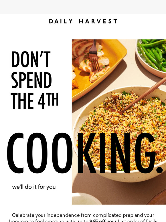 Daily Harvest Email Newsletters: Shop Sales, Discounts, and Coupon Codes