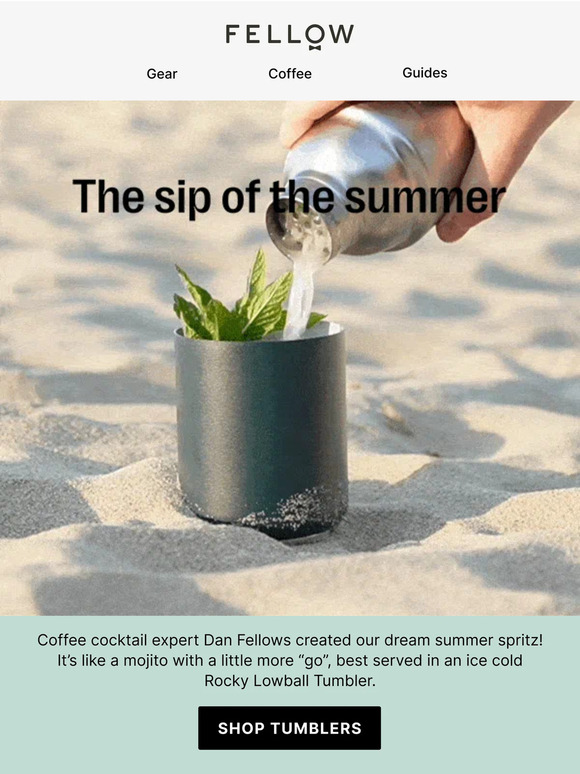Fellow Products: The ultimate summer coffee cocktail by Dan Fellows ...