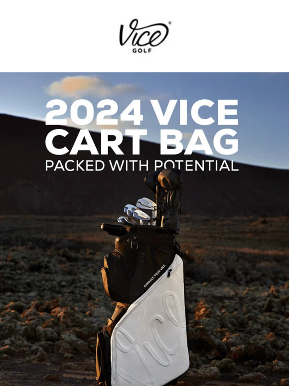 Vice Golf: The Cart Bag Is Back! | Milled