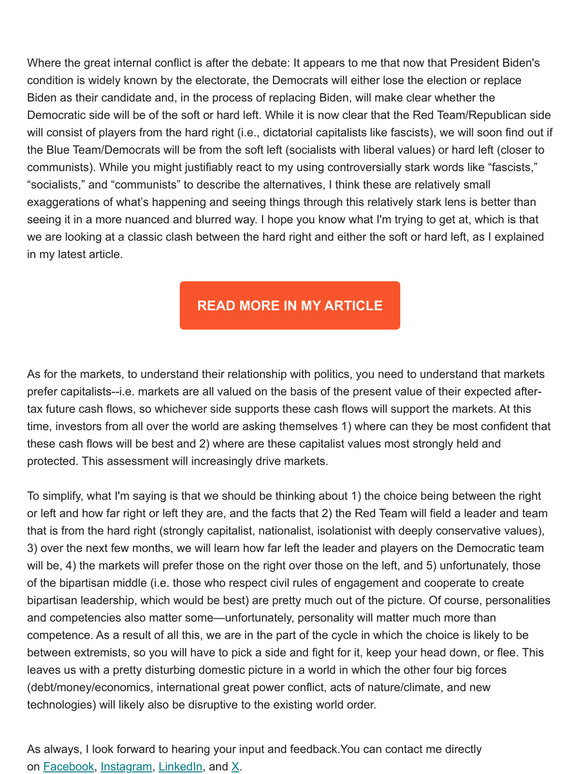 Principles: What Last Night’s Debate Means for the Great Internal ...
