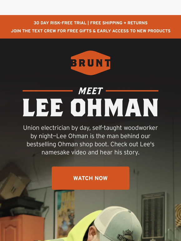 BRUNT Workwear: The Story Behind the Ohman | Milled