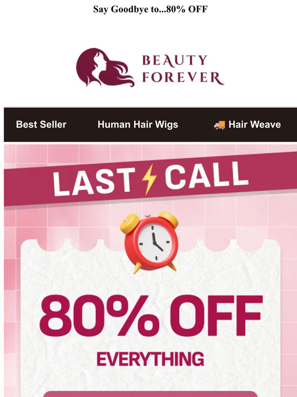 Beauty Forever Hair: Tomorrow is Too Late!🔥No Restocking! MISS IS LOSS ...