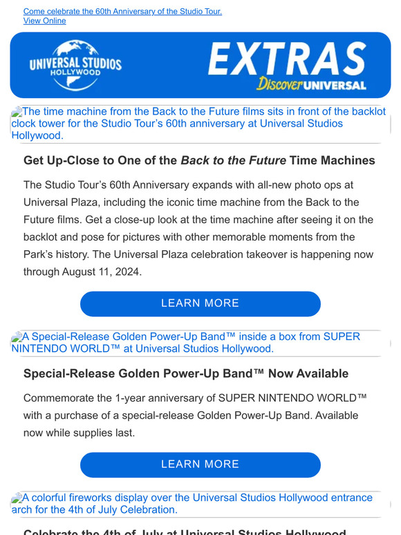 Universal Studios Hollywood™: Your Latest Extras is Here! 🎉 | Milled